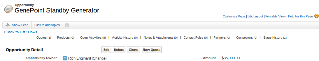 Add a New Quote Button – Learning Flow 1.E | Developing Flow